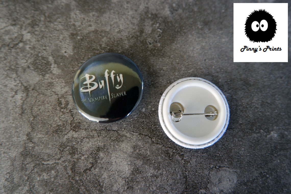 6x Buffy the Vampire Slayer Button Badges Set. 25mm Badges, - Etsy