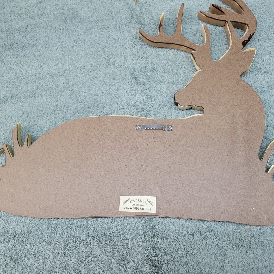 Whitetail Buck Intarsia - Etsy