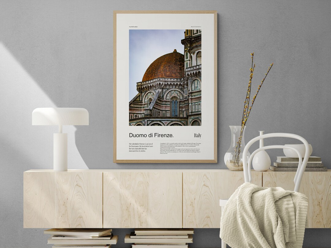 Duomo Florence Print, Firenze Poster, Italy Wall Art, Travel ...