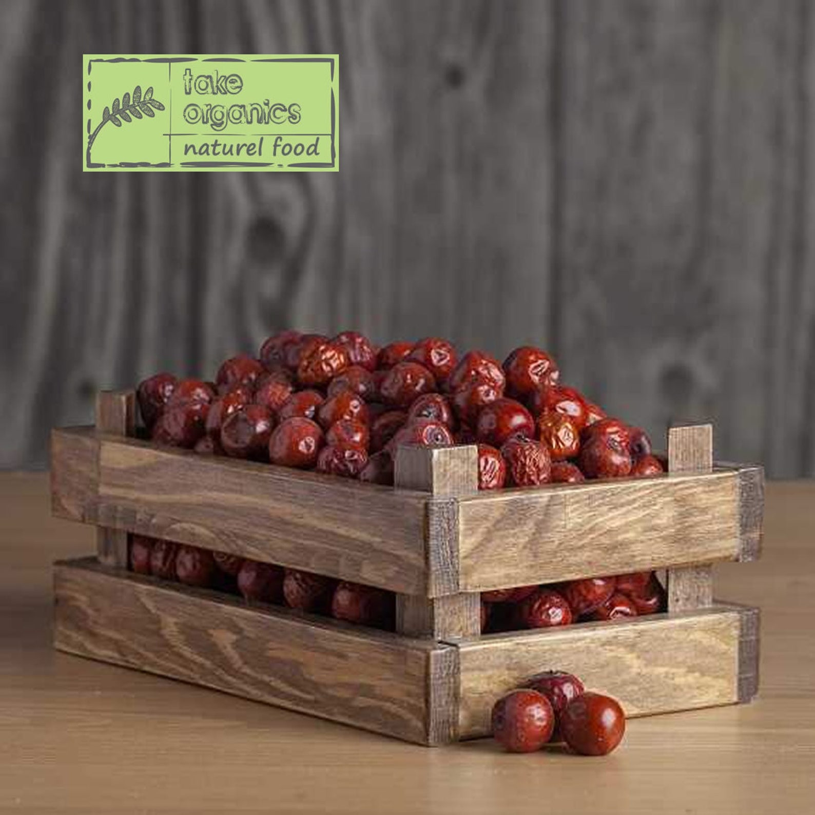 Sun Dried Organic Jujube, Chinese Red Dates ,natural ,vegan,gluten Free ...