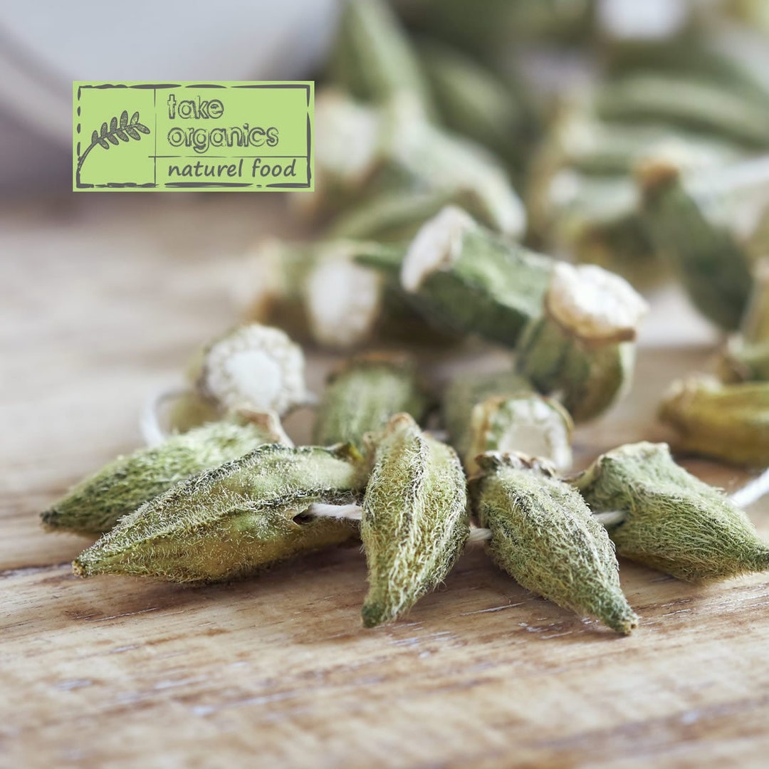 Organic Dried Okra, Dried Okro,dried Ladies' Fingers,gombo,gumbo,ochro ...