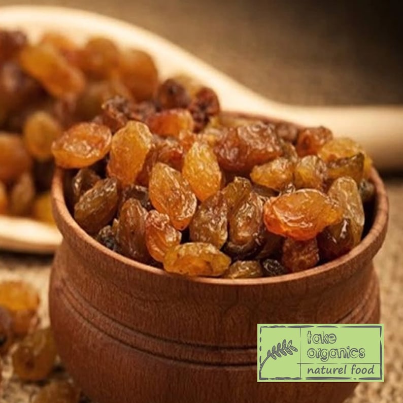 Natural Grapes, Izmir Sultanas, Turkish Dry Grapes, Organic Snack, Sun ...