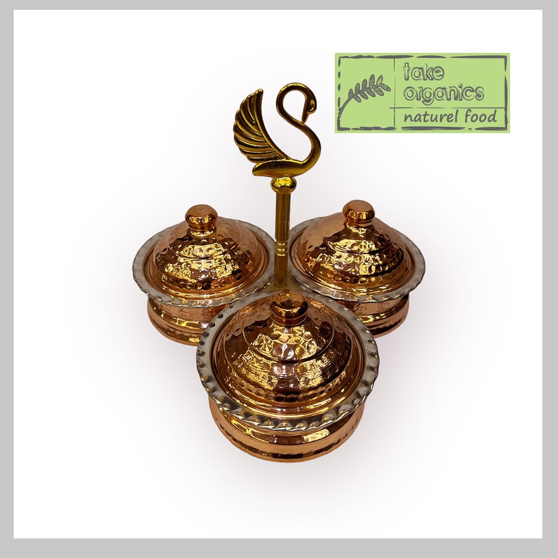Triple Swan Copper Spice Rack and Treat, Copper, Gift, FREE SHIPPING - Etsy