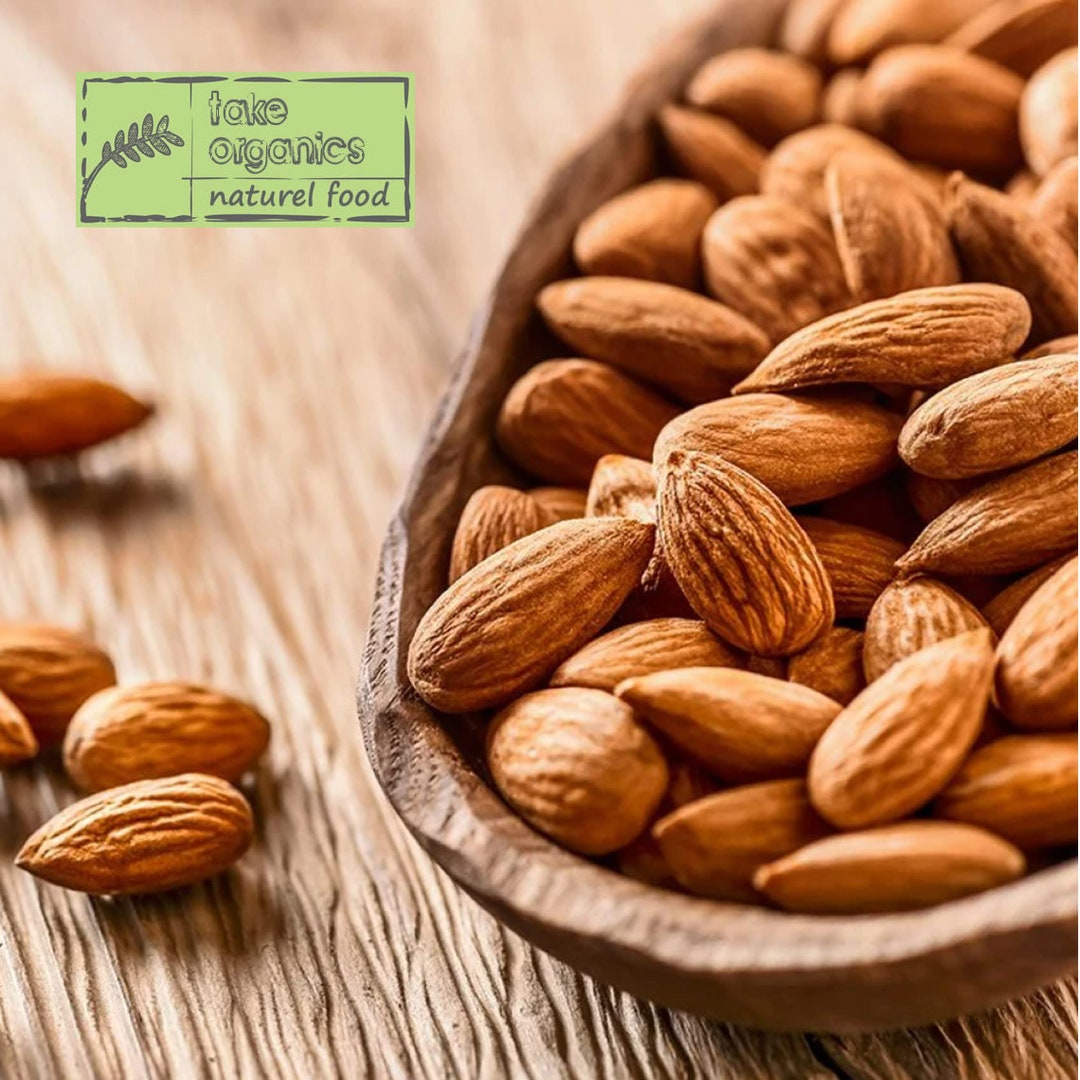 Organic Raw Almonds, Turkish Nuts, Premium Quality Almond, Healthy ...
