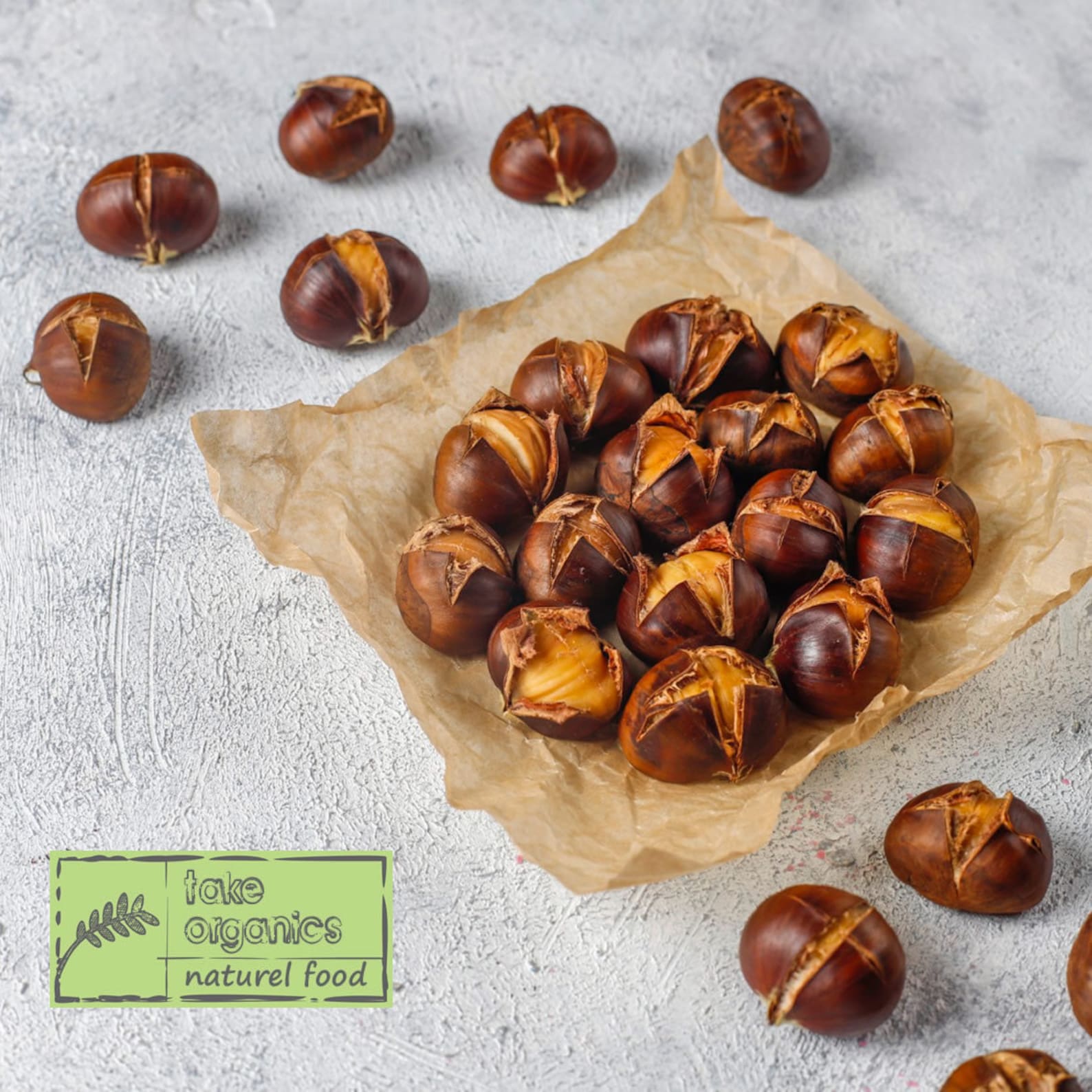 Organic Chestnut, Natural Chestnut, Kestane, Castanea, Fresh Organic ...