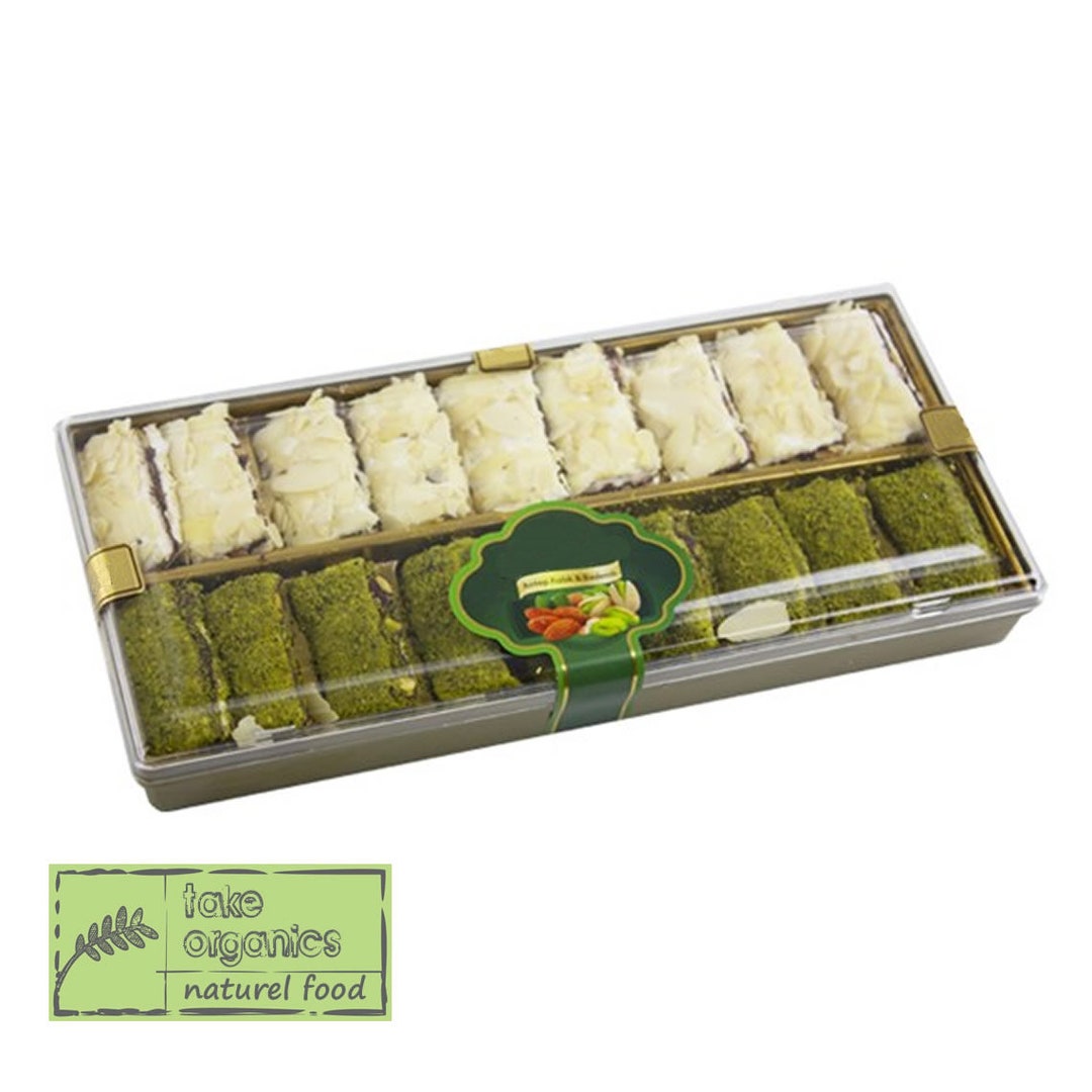 Almond Pistachio Turkish Delight, Classic Gift Box (300gr) - Etsy