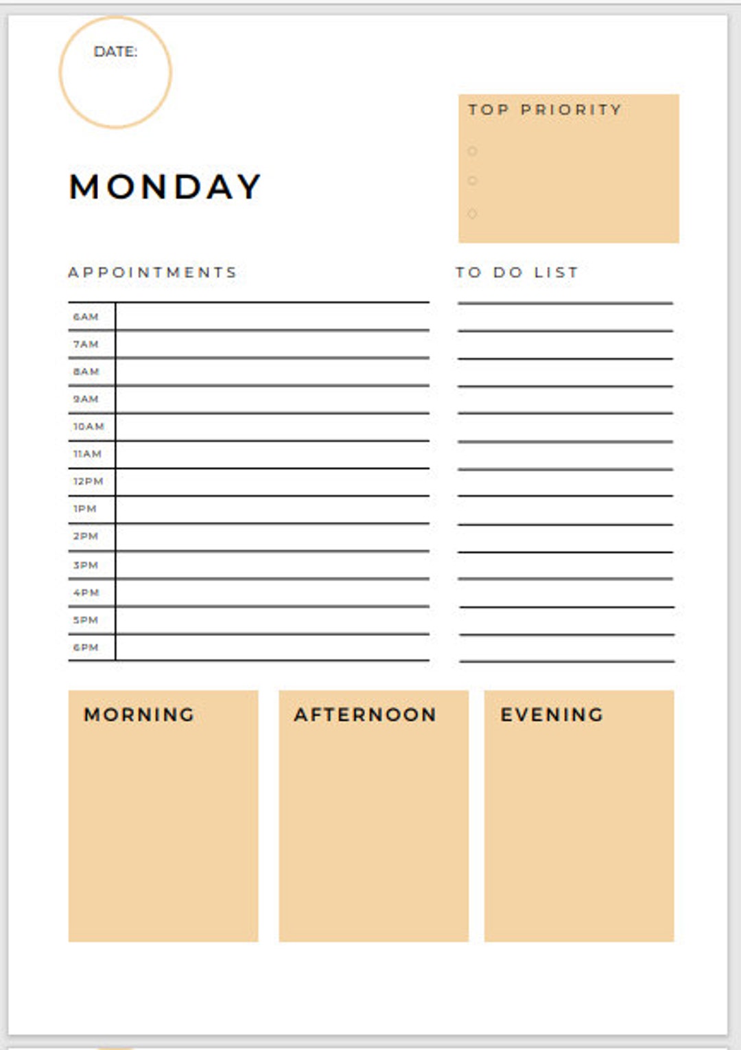 Weekly Journal Printable - Etsy
