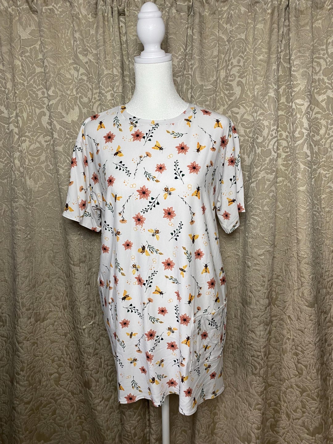 Spring Tee-shirt Dress - Etsy