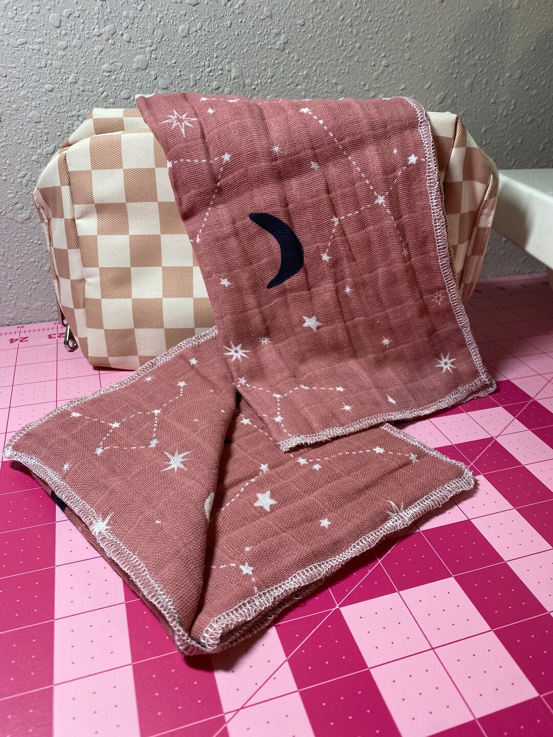 Stars and Moons Burp Rags - Etsy