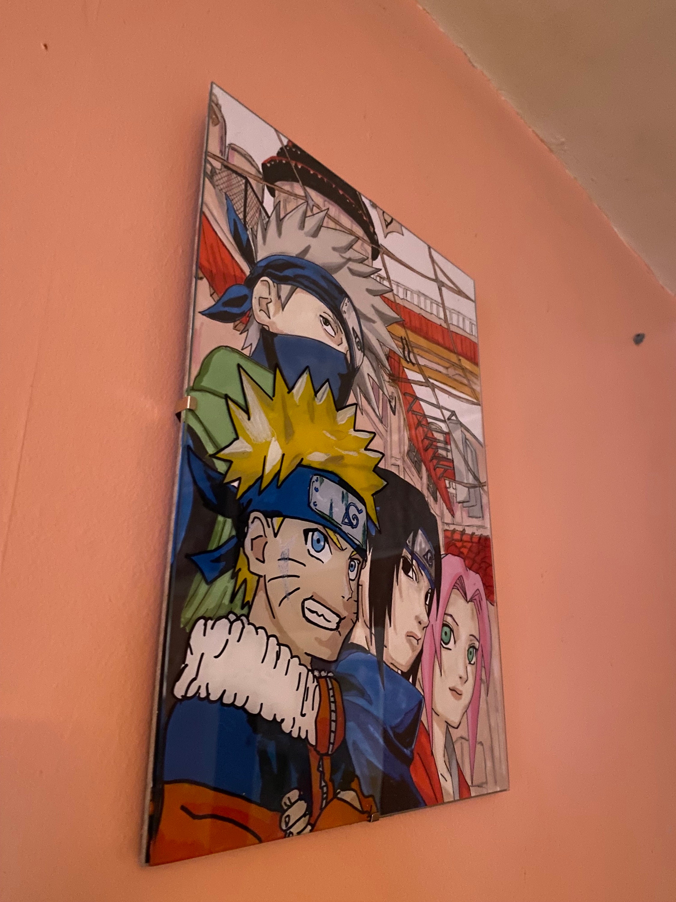 Glass Naruto Painting - Etsy