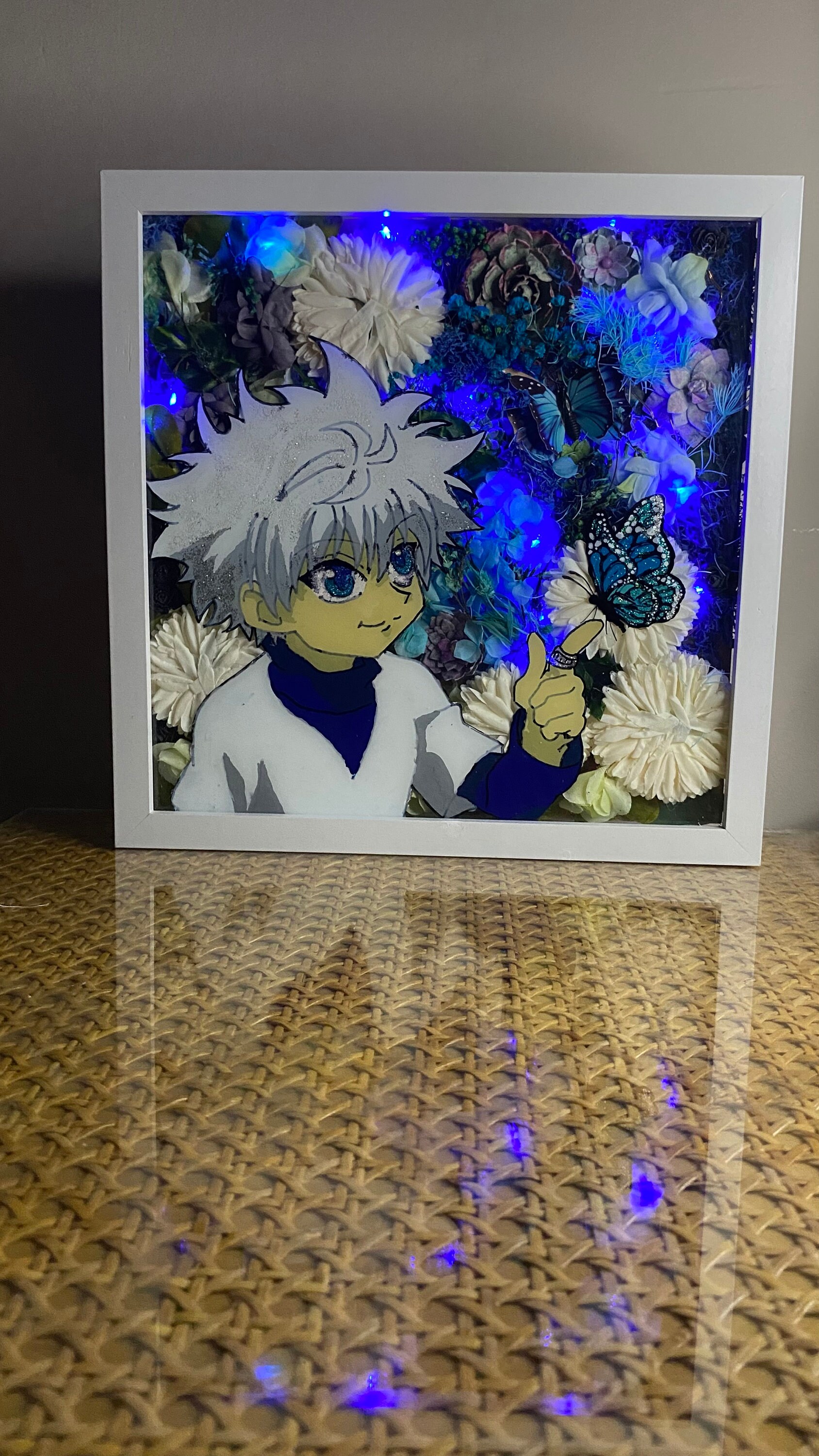 Killua Light up Shadow Box - Etsy