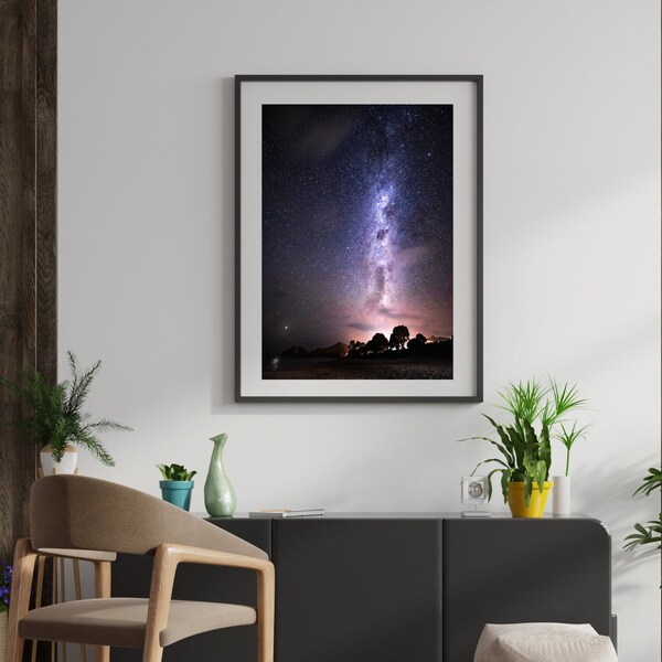 Starry Sky Print - Etsy