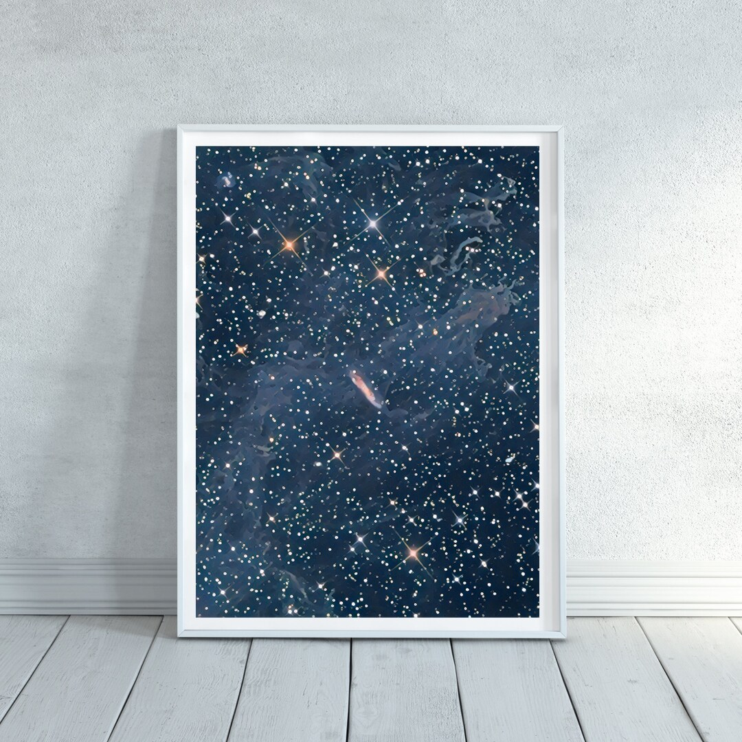 Modern Galaxy Printable, Galaxy Print Photo, Large Wall Art, Instant ...