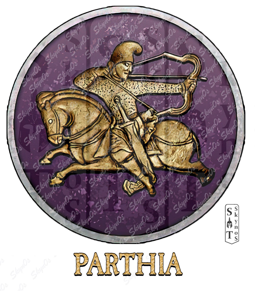 PARTHIA - Ancient Faction Emblem & Symbol - Digital Printable Logo - Etsy