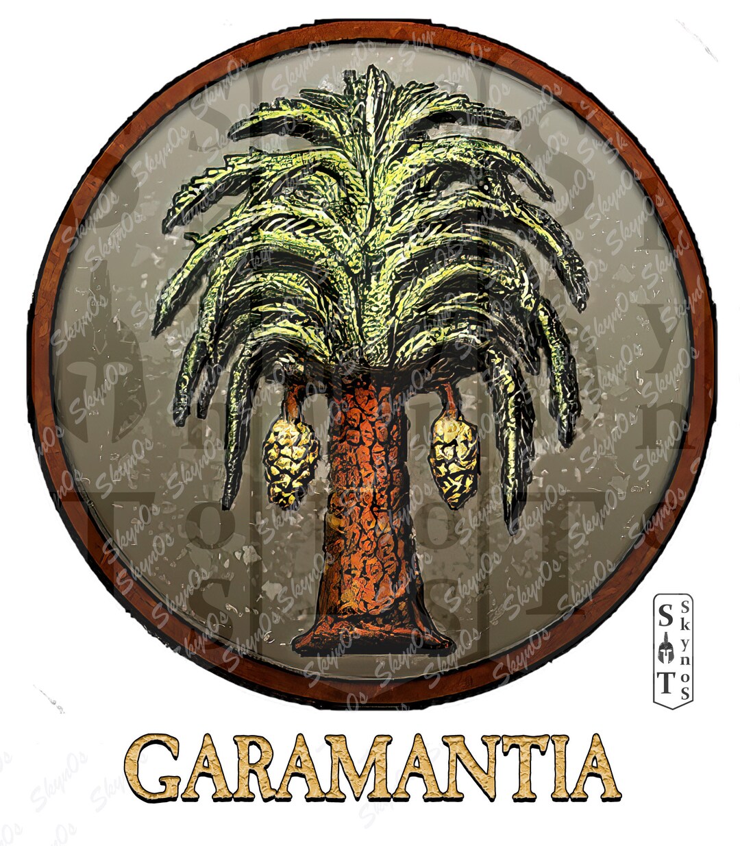 GARAMANTIA Ancient Faction Emblem & Symbol Digital Printable Logo - Etsy