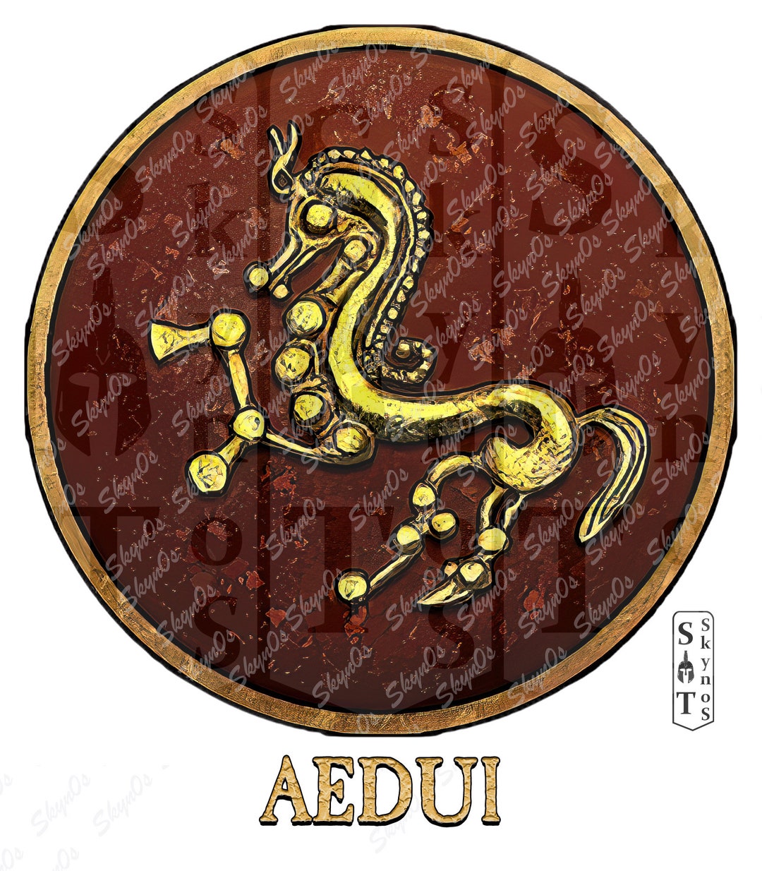 AEDUI - Ancient Faction Emblem & Symbol - Digital Printable Logo - Etsy