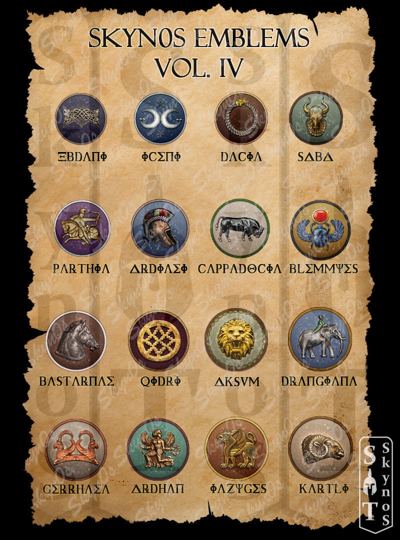 SCYTHIA - Ancient Faction Emblem & Symbol - Digital Printable Logo - Etsy