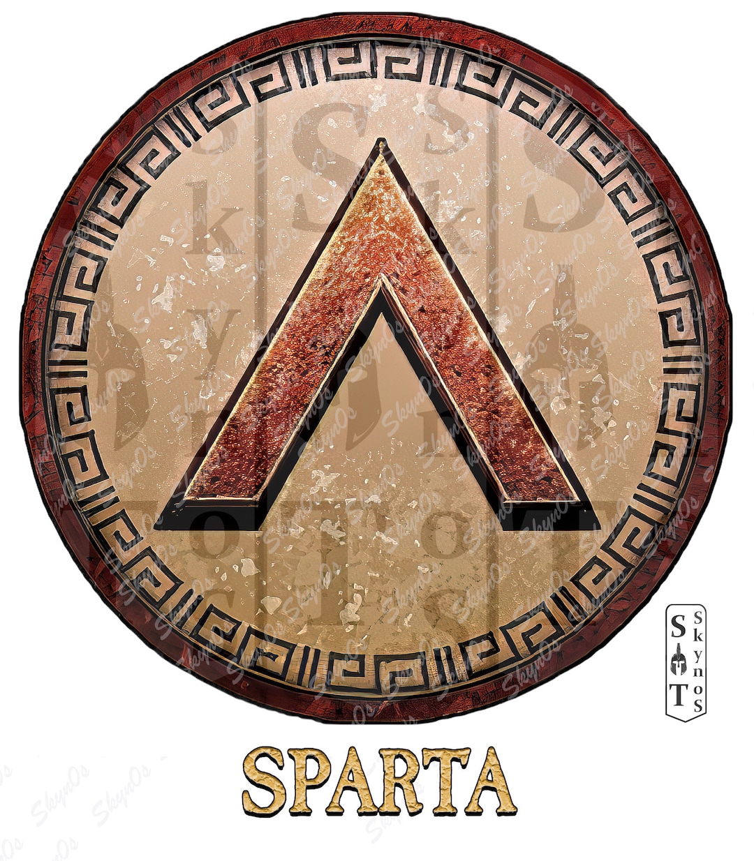 SPARTA - Ancient Faction Emblem & Symbol - Digital Printable Logo - Etsy