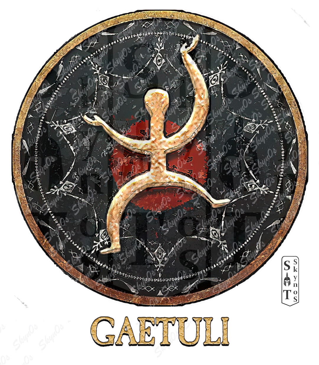 GAETULI - Ancient Faction Emblem & Symbol - Digital Printable Logo - Etsy