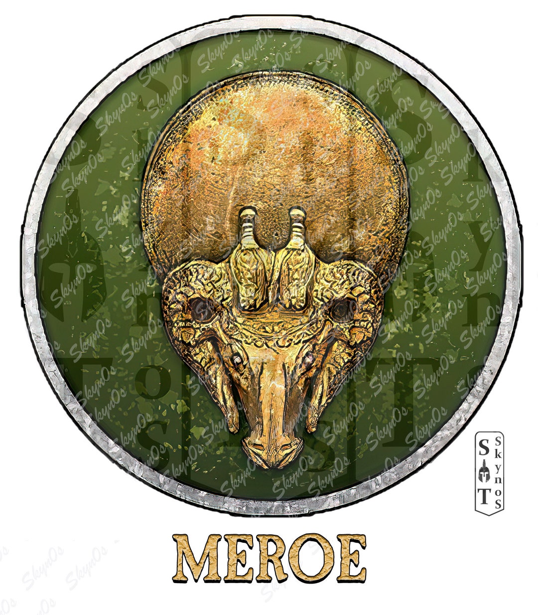 MEROE - Ancient Faction Emblem & Symbol - Digital Printable Logo - Etsy