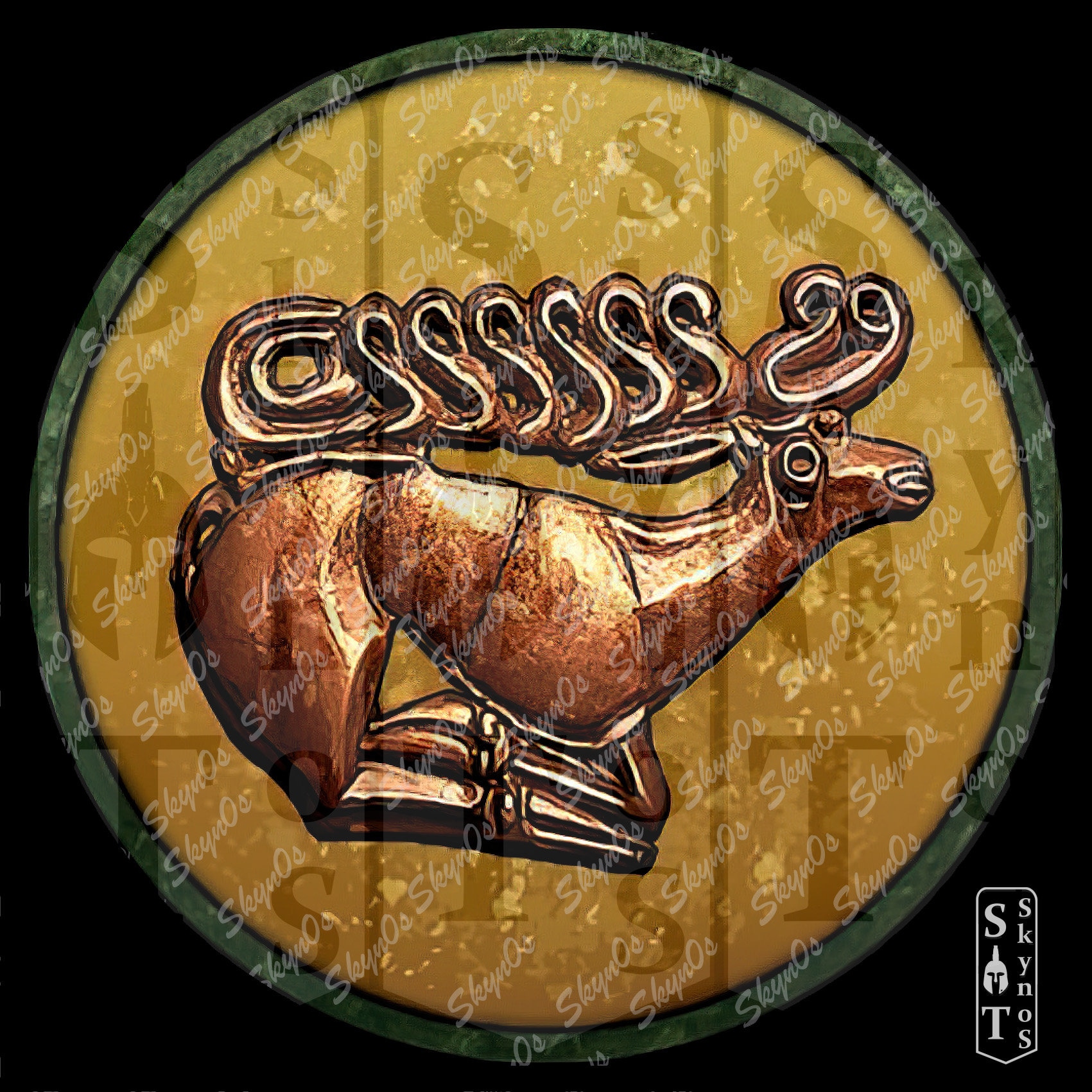 SCYTHIA - Ancient Faction Emblem & Symbol - Digital Printable Logo - Etsy