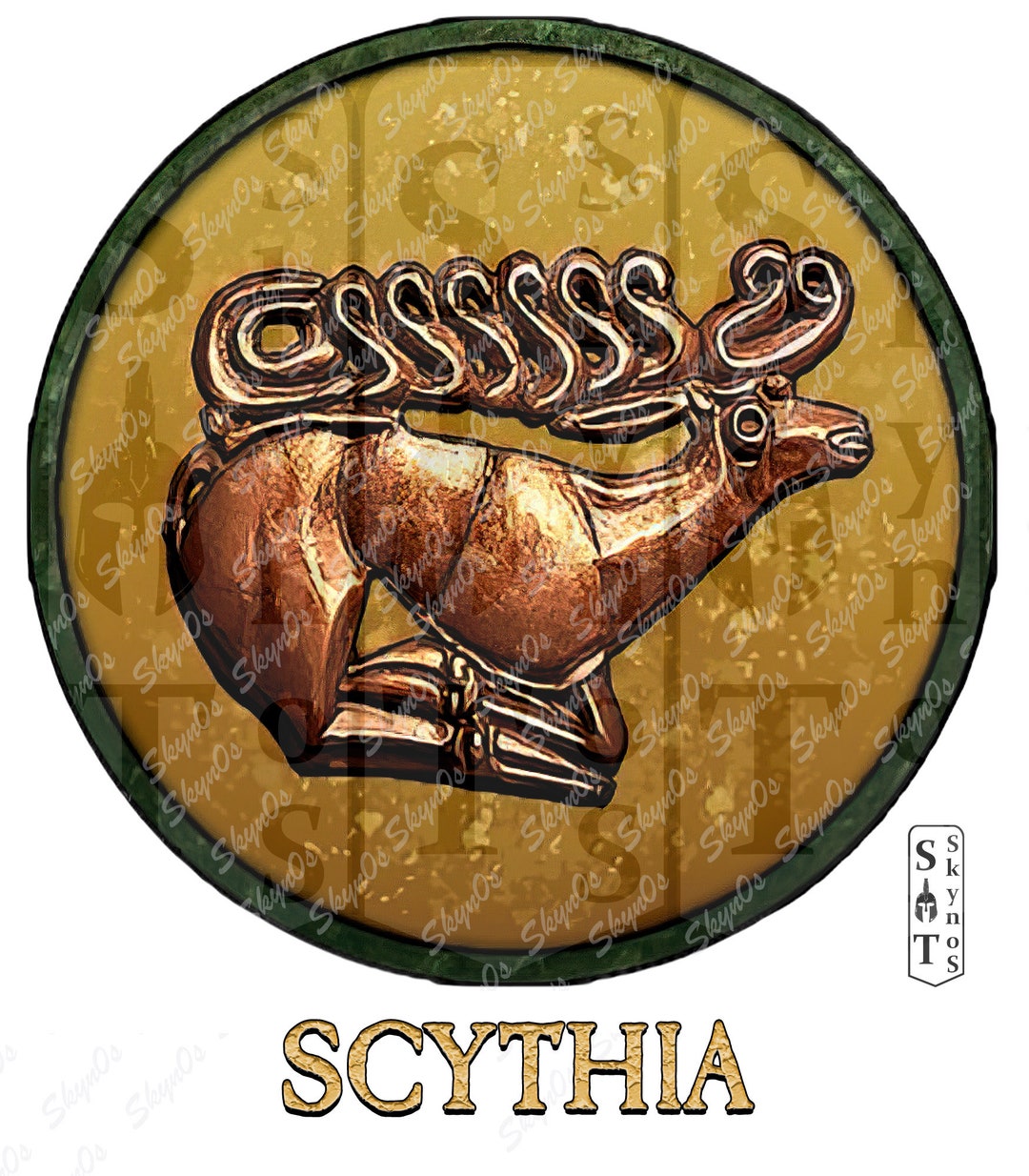 SCYTHIA - Ancient Faction Emblem & Symbol - Digital Printable Logo - Etsy