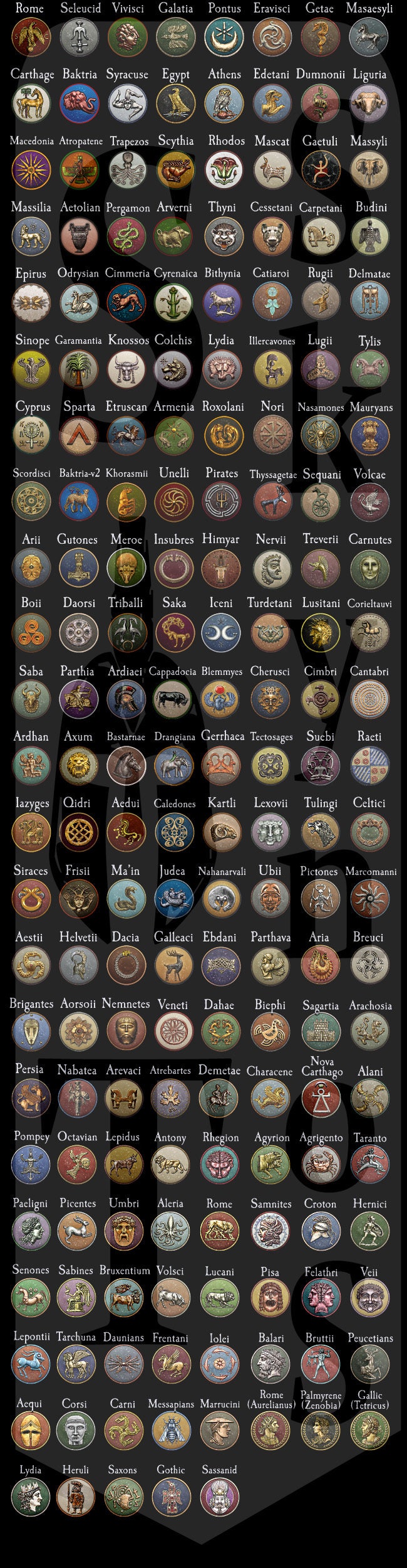 ATHENS - Ancient Faction Emblem & Symbol - Digital Printable Logo - Etsy