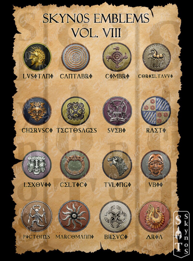 PERSIA - Ancient Faction Emblem & Symbol - Digital Printable Logo - Etsy