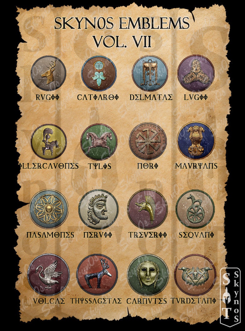 PERSIA - Ancient Faction Emblem & Symbol - Digital Printable Logo - Etsy