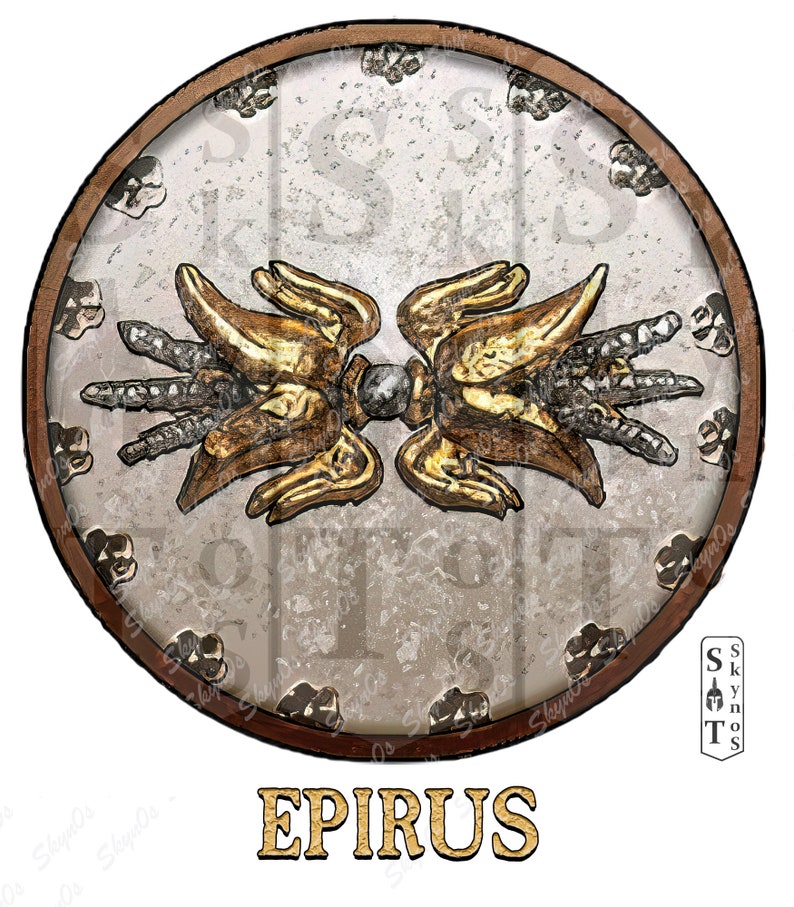 EPIRUS - Ancient Faction Emblem & Symbol - Digital Printable Logo - Etsy