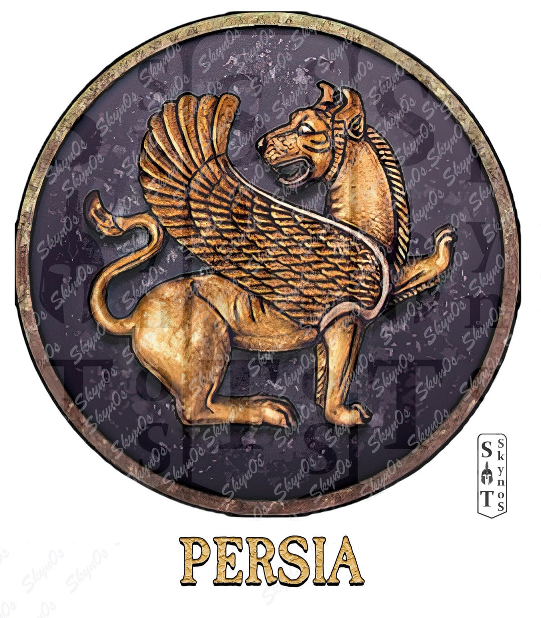 PERSIA - Ancient Faction Emblem & Symbol - Digital Printable Logo - Etsy