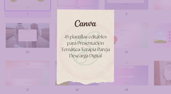 45 Presentation Templates / Editable Canva Templates / - Etsy