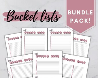 Bucket List Check - Etsy