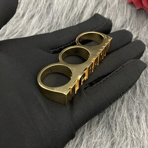 Custom Two Fingers Ring, Nameplate Ring, 1-4 Fingers Ring, Three ...