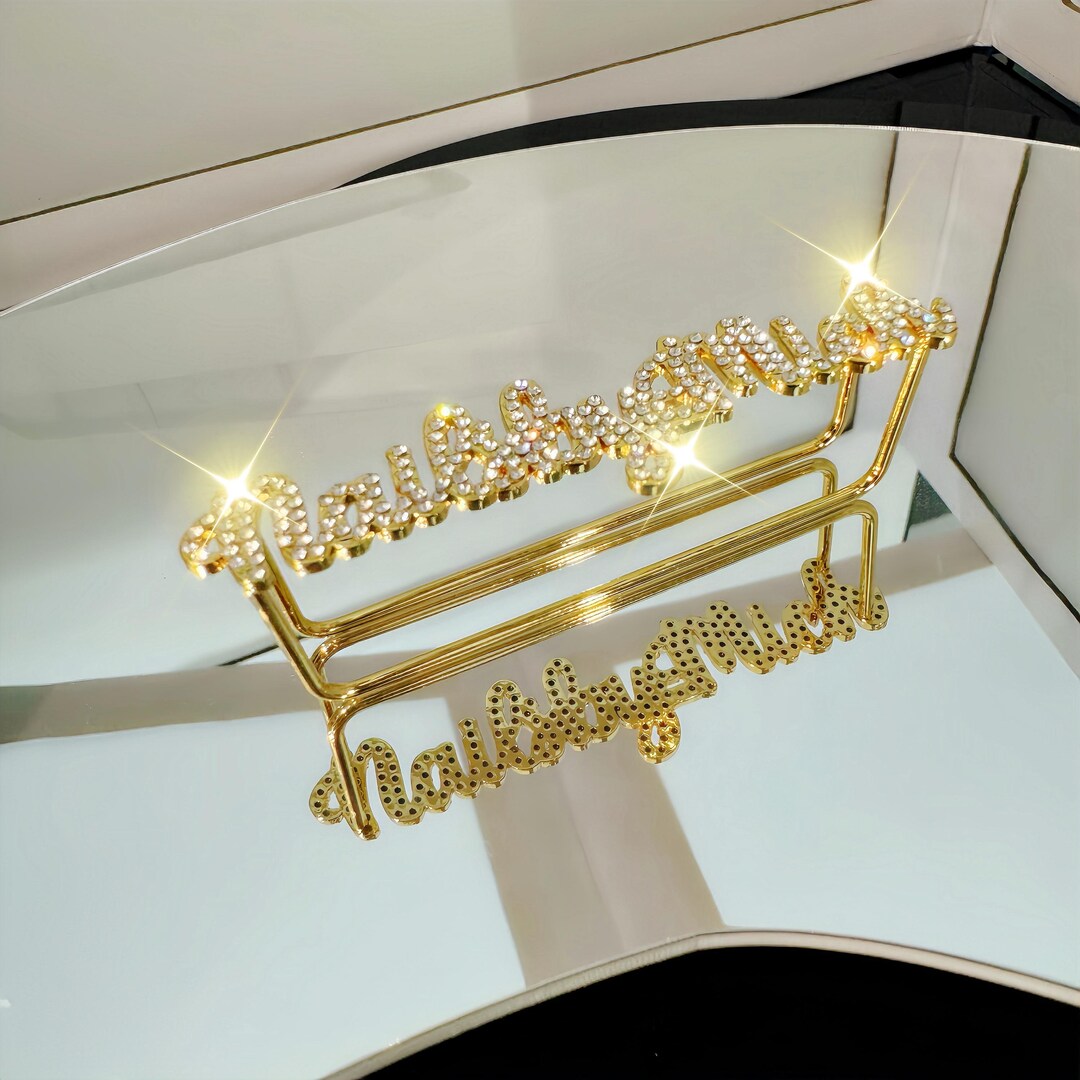 Diamond Knuckle Ring,custom Three Finger Name Ring,custom Knuckle Ring ...