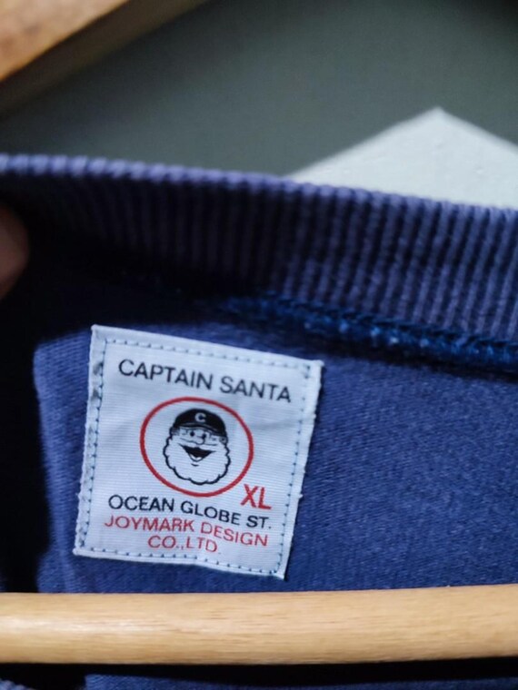 Vintage Captain Santa stars and straps shirt size XL … - Gem