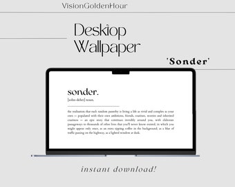 Summer Desktop Wallpaper Aesthetic Pinterest Moodboard Instant Digital ...