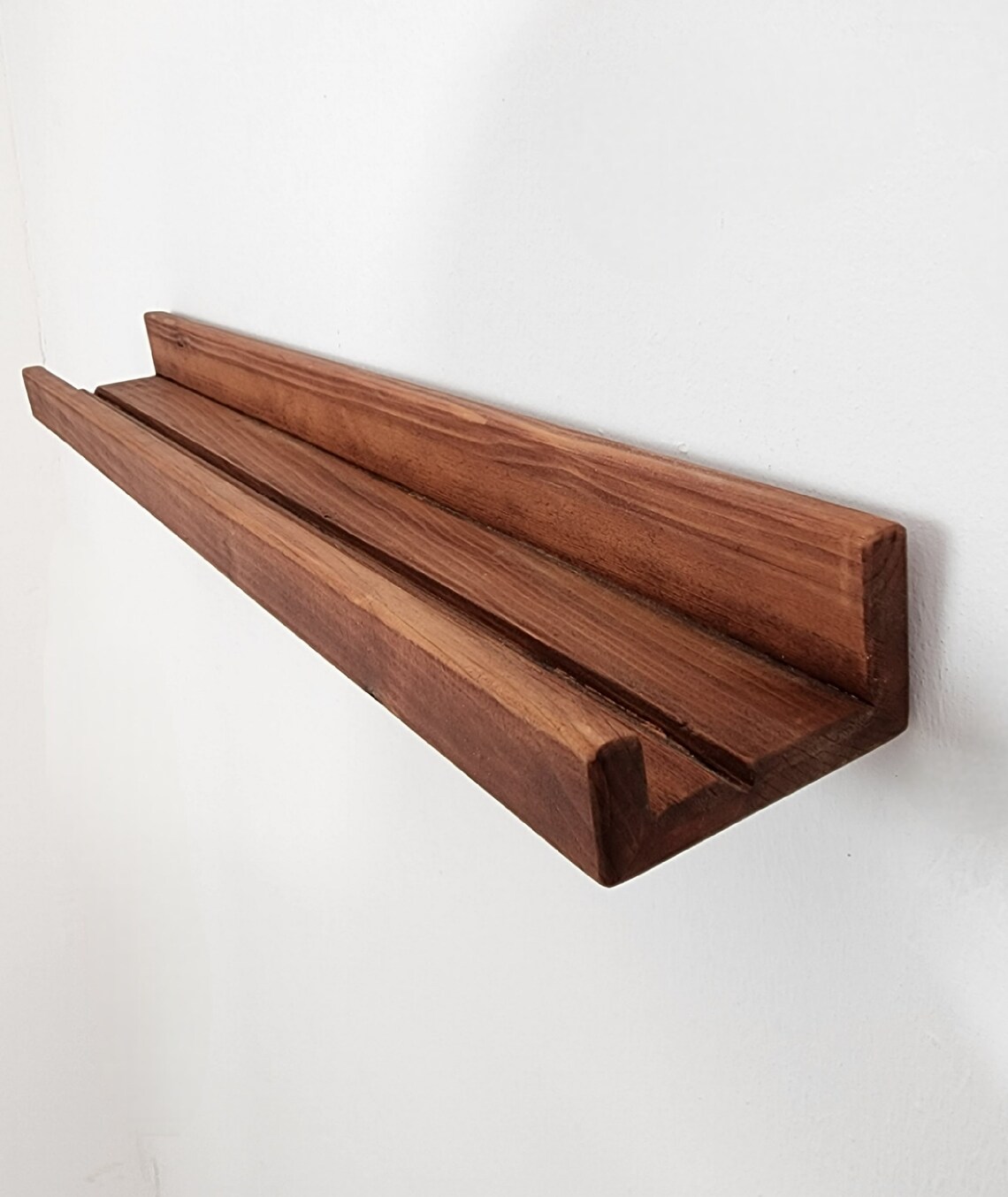 Floating Picture Ledge Shelf Wooden Rustic Wall Gallery - Etsy