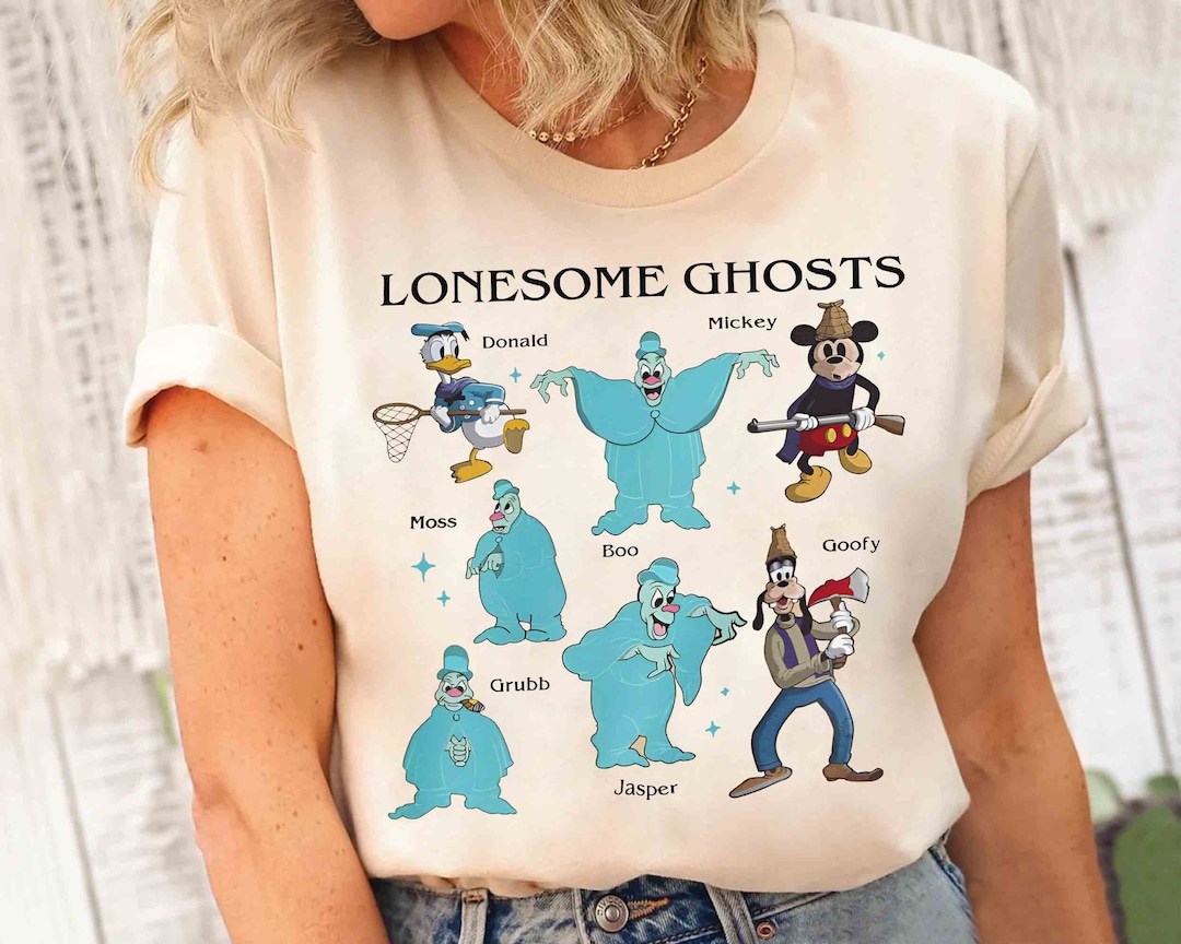 Disney Mickey Mouse Donald Goofy Lonesome Ghosts Halloween - Etsy