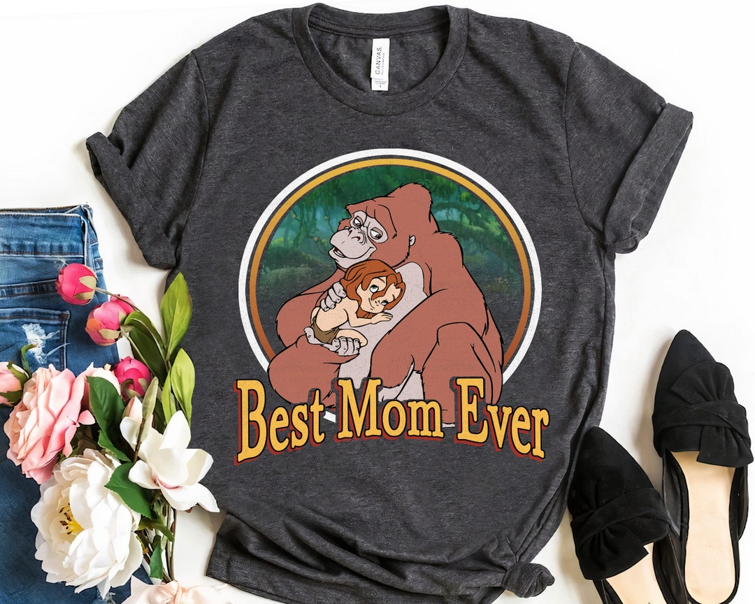 Cute Disney Tarzan Kala Best Mom Ever Retro Shirt Mum - Etsy