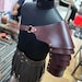 Medieval Spaulder Armor SCA Articulated Pauldron, Genuine Leather - Etsy
