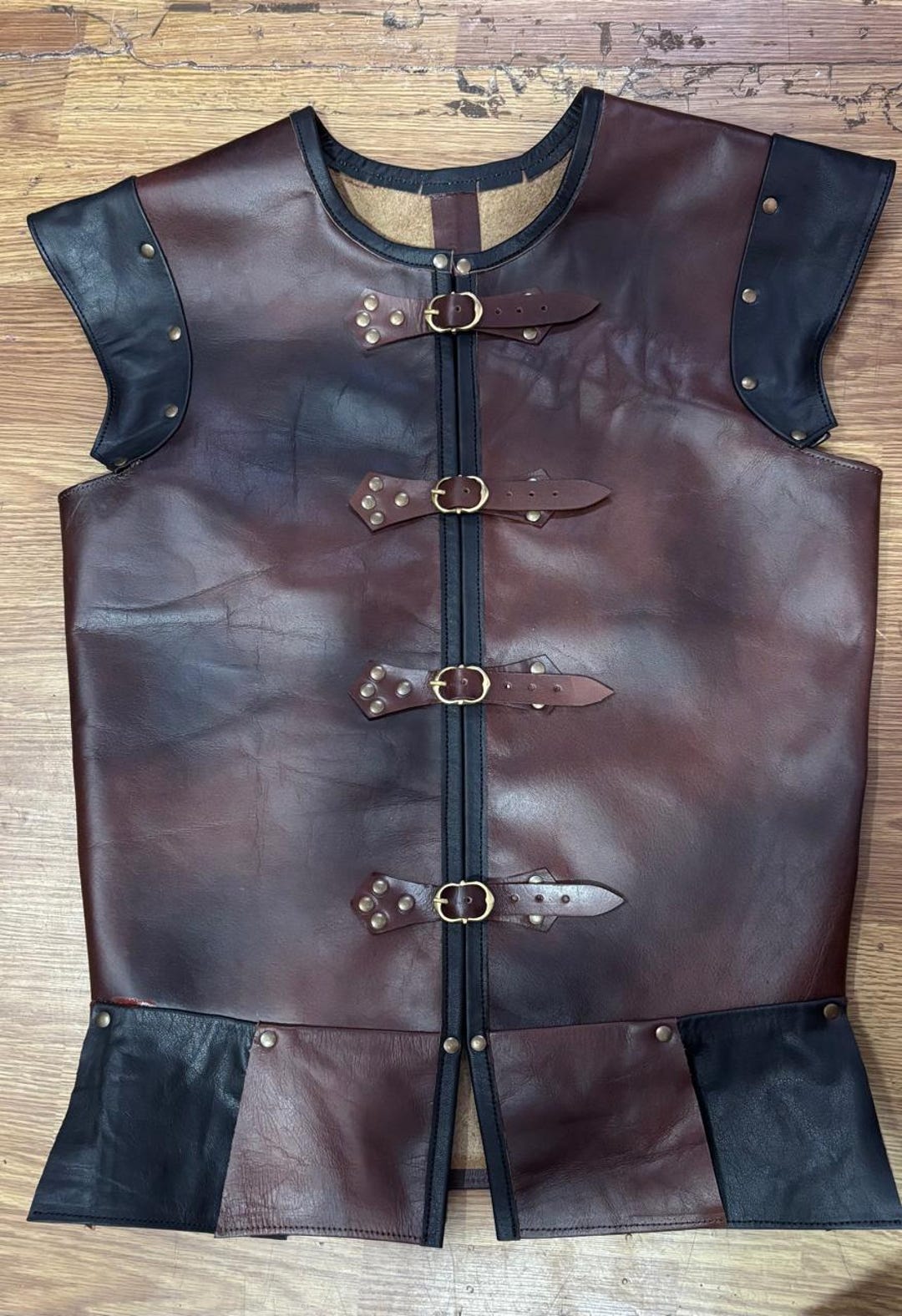 Medieval Leather Italian Armour Handmade Jacket - Etsy