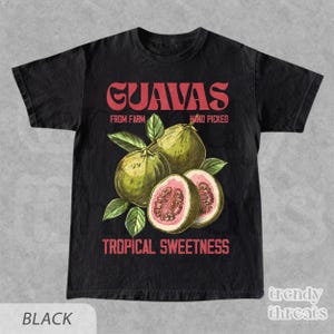Guavas Retro Commercial Graphic Shirt, Vintages Guavas Label T-shirt ...