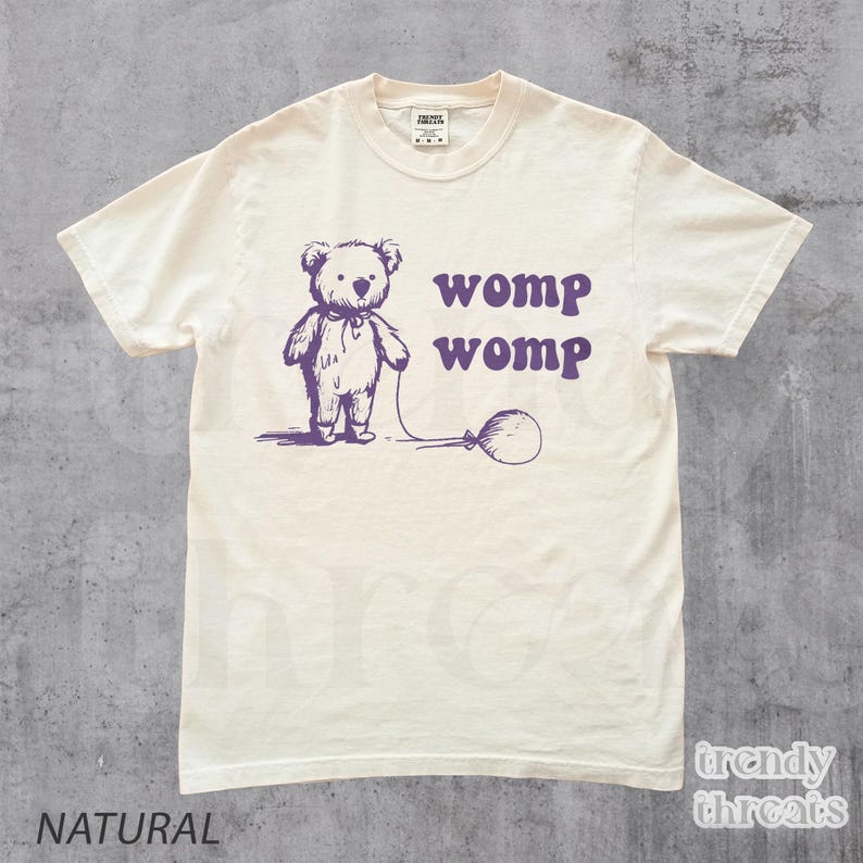 Womp Womp T-shirt | Vintage 2000s Look | retro Funny Graphic Tee ...