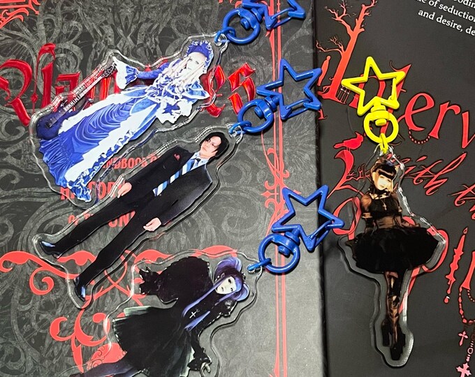Visual Kei Mana Sama & Atsushi Sakurai Keychains Malice Mizer, Buck ...