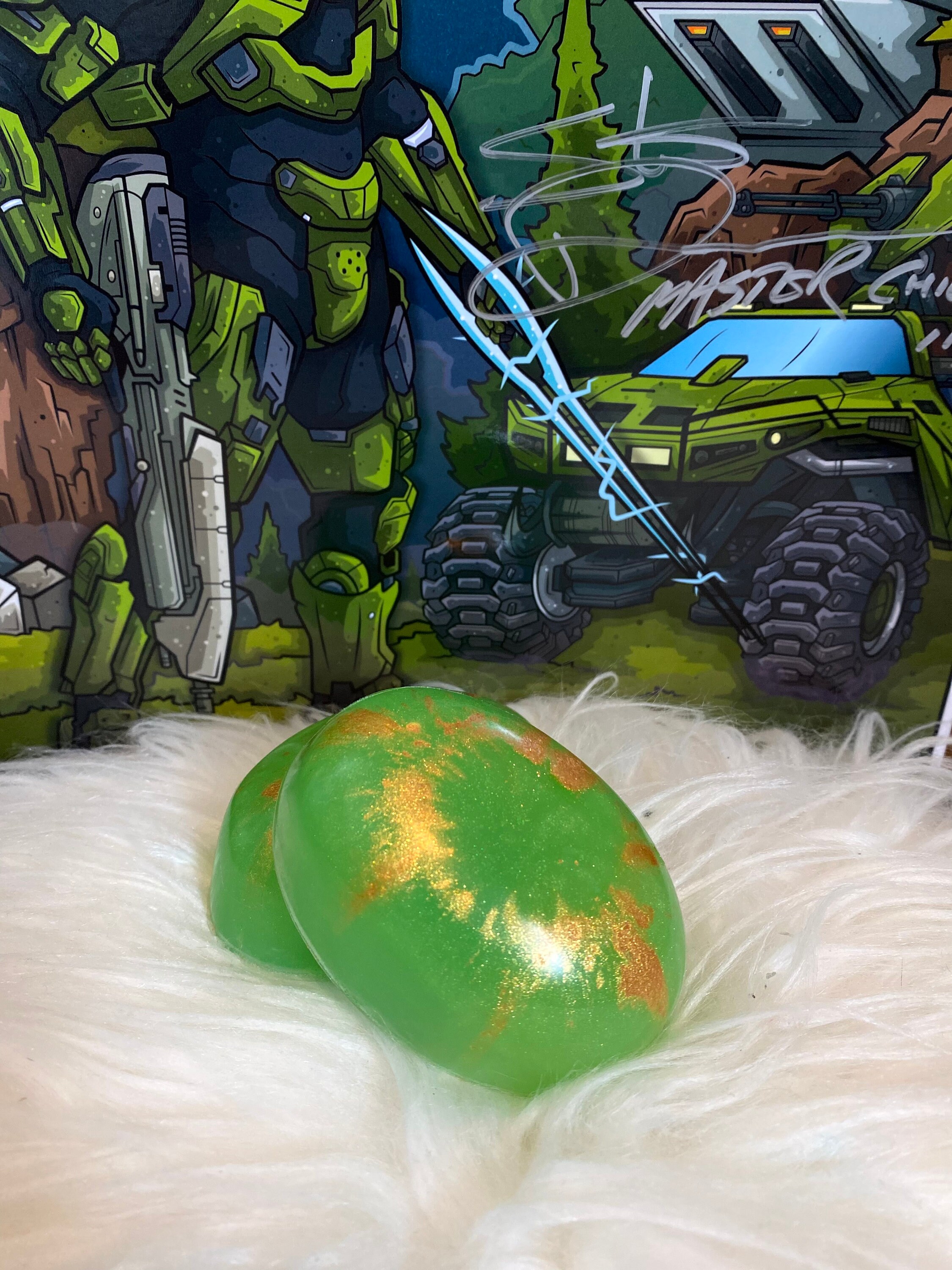 John-117 {halo, Master Chief} -soap Bar (gunpowder, Pine, Teakwood) - Etsy