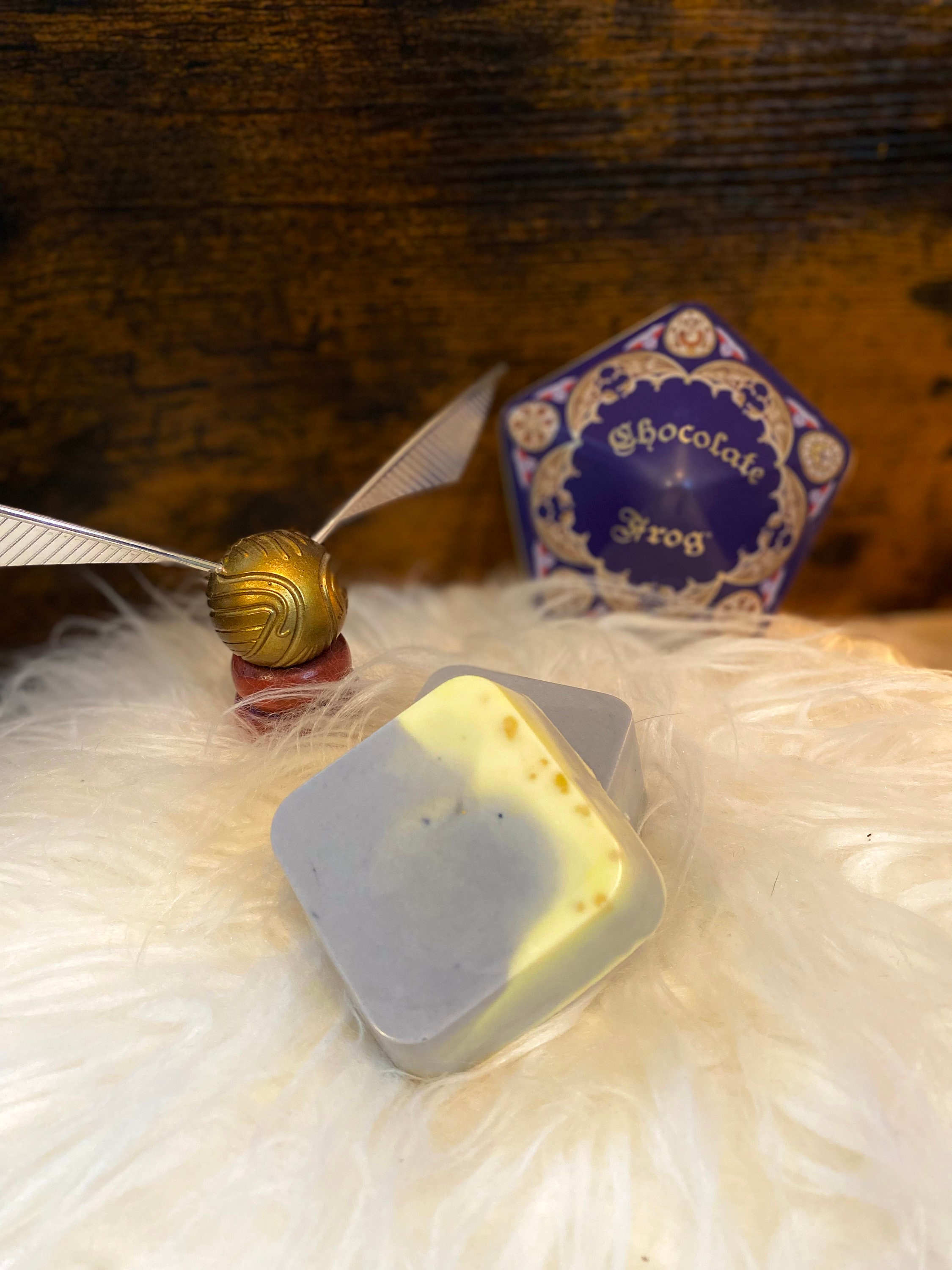 Just & Loyal hufflepuff Harry Potter soap Bar cinnamon - Etsy