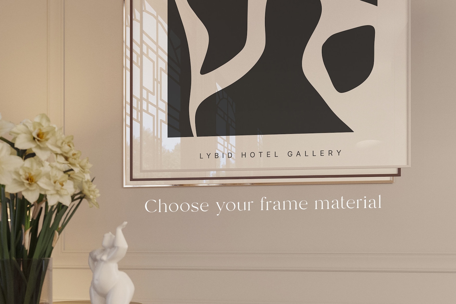 Hotel Frame Mockup Set, Premium Poster Display, Metal Frame, Wall Art ...