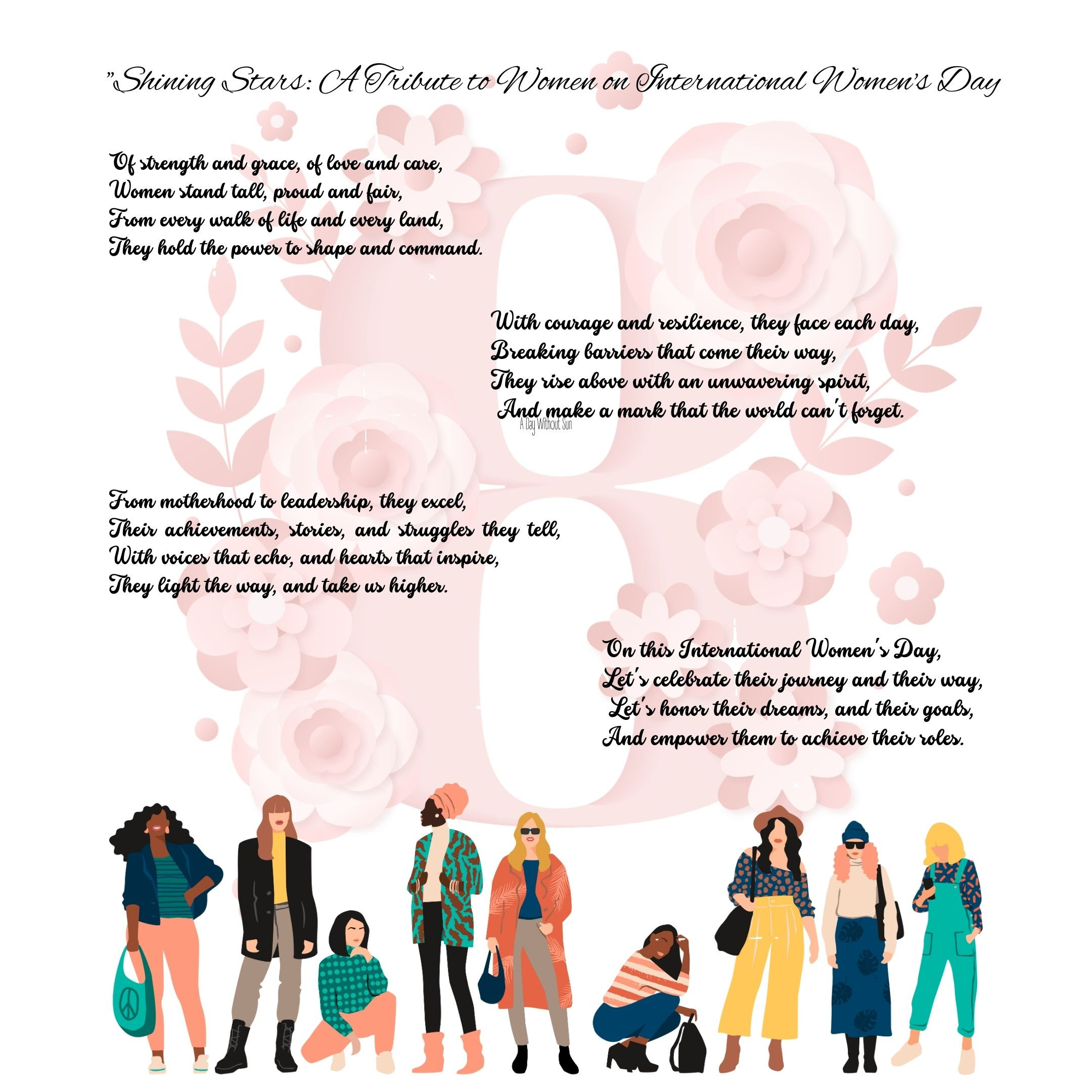 Poem for International Women's Day, Women's Empowerment, Feminism ...