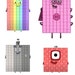 Numberblocks 0-20 and 30,40,50,60,70,80,90,10, Coloring Page 0-10 - Etsy